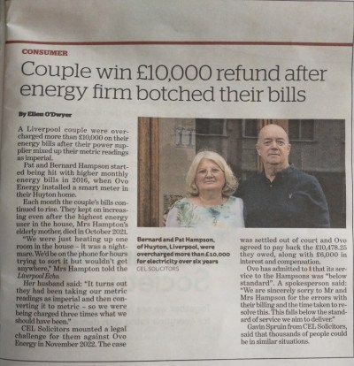 Ovo Energy’s units mix-up tripled couple’s energy bill – Metric Views